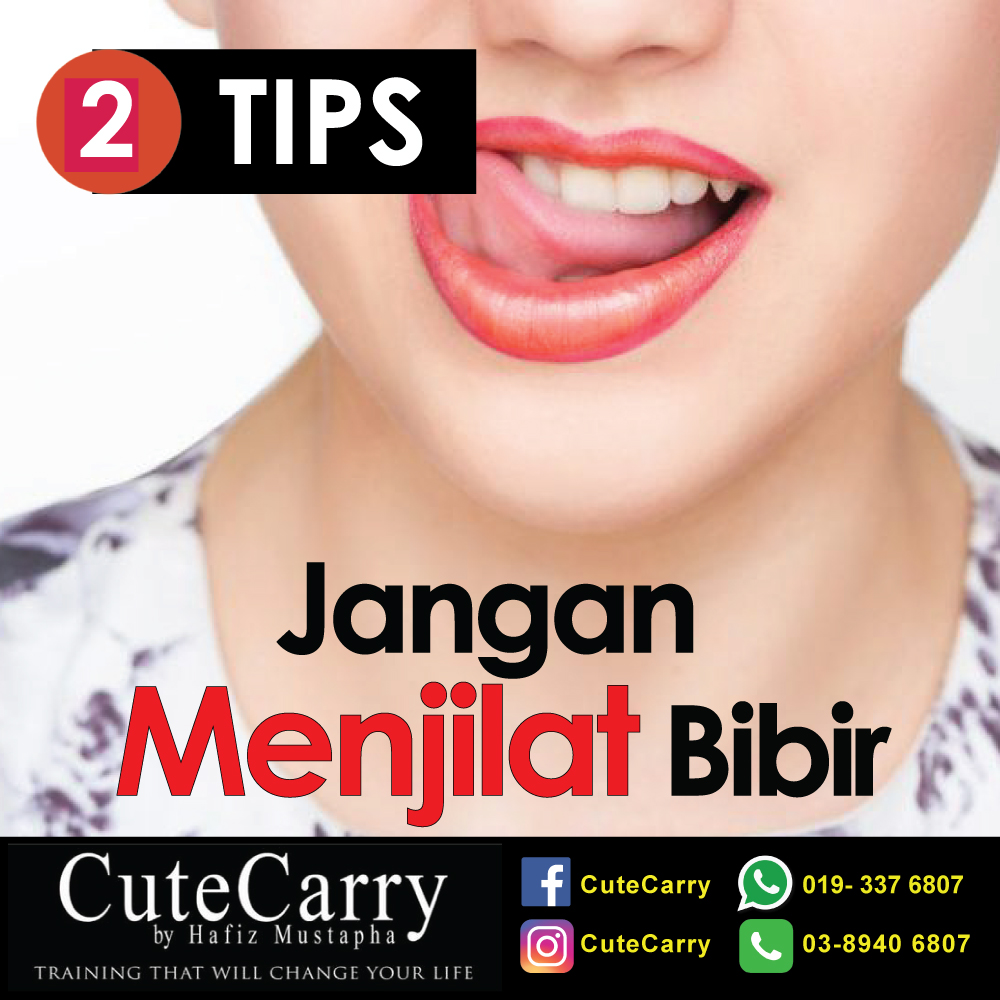 TIPS PENJAGAAN BIBIR | CuteCarry