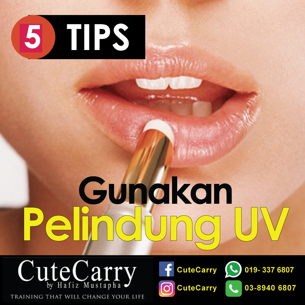 TIPS PENJAGAAN BIBIR | CuteCarry